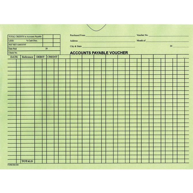 Accounts Payable Voucher Envelopes - General Accounting Style (500 Per ... Accounts Payable Voucher Envelopes - General Accounting Style (500 Per ...