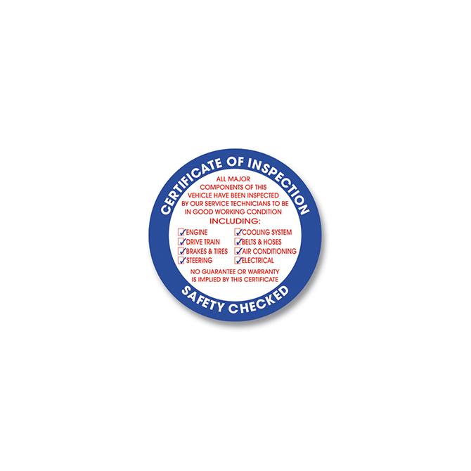 Inspection Sticker – Alabama Independent Auto Dealers Association Store